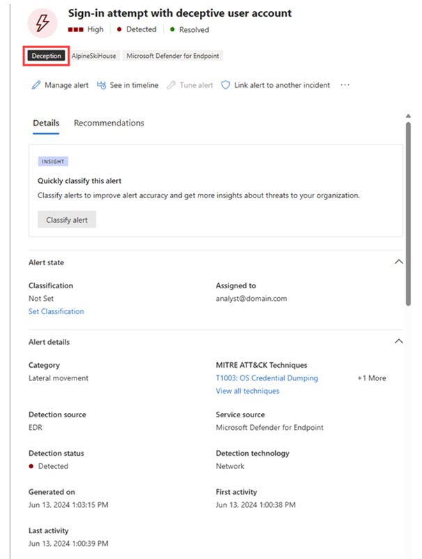 Microsoft Defender for Endpoint Deception Configuration Guide